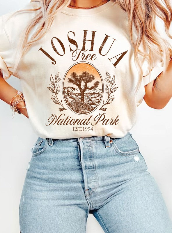 Joshua Tree Tee - Natural – EMBER + EVE CO